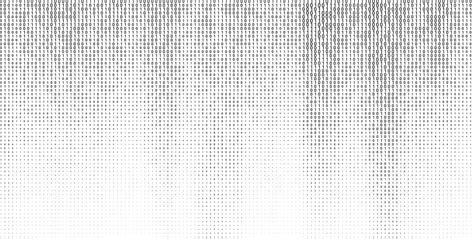 Halftone Letter Binary Code Pattern Forming Falling Ray Texture Coding