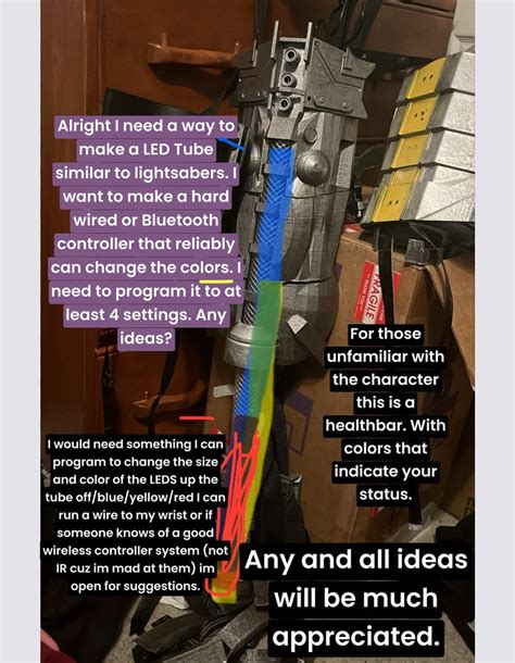 Anyone Help Me With Leds Rcosplayprops