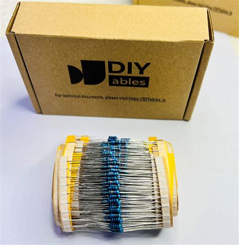 DIYables Resistor Kit For Arduino ESP32 ESP8266 Raspberry Pi
