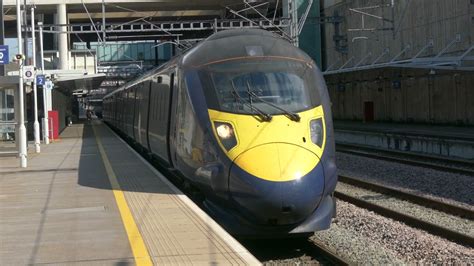 4k Se Highspeed Class 395 Javelin Departs Stratford International 21 09 22 Youtube