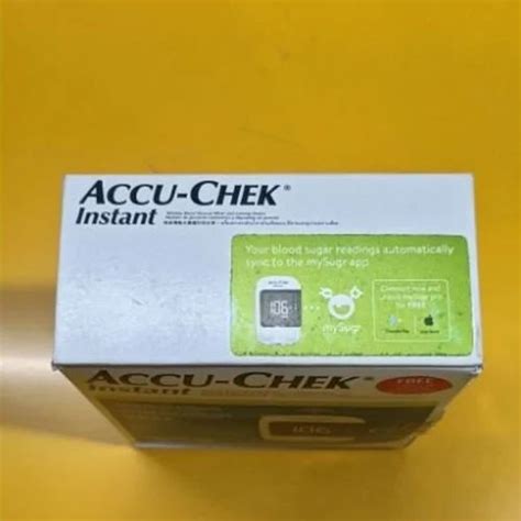 0 3 Mg Dl Accu Check Instant Wireless Blood Glucose Meter For Personal 7 Days At Rs 1180