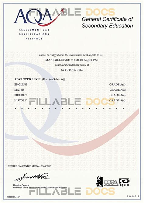 Fake Certificate From University Of Toronto Template Fillabledocs Cc