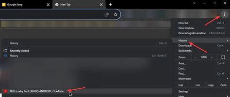 restore tabs in chrome restore previous session