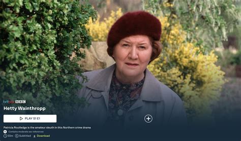 Hetty Wainthropp Aka Hetty Wainthropp Investigates Has Returned To