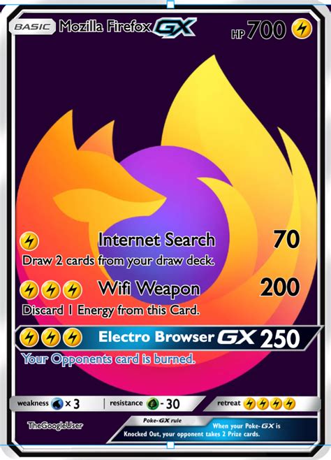 Mozilla Firefox Pokecardmaker