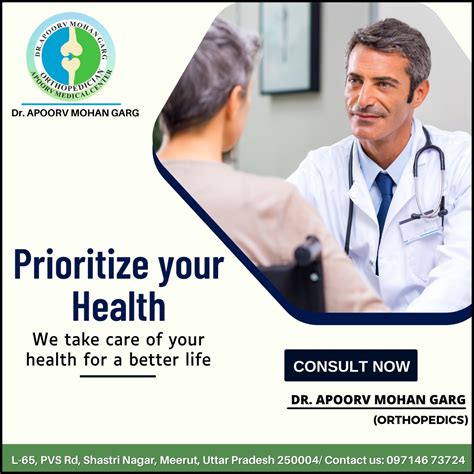Our Prioritize Your Health We Take Dr Apoorv Mohan Garg