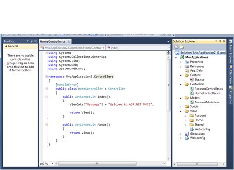 Create Demo Asp Net With C MVC Application