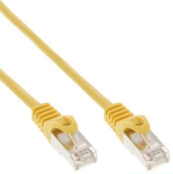 M Patch Cord SF UTP Cat E Yellow Y KVM Switch Versand