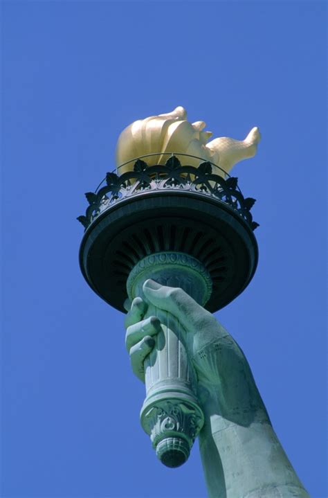 Statue Of Liberty Torch Close Up