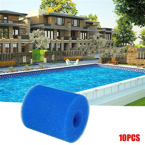 10pcs Swimming Pool Foam Filter Sponge Intex Type Grandado