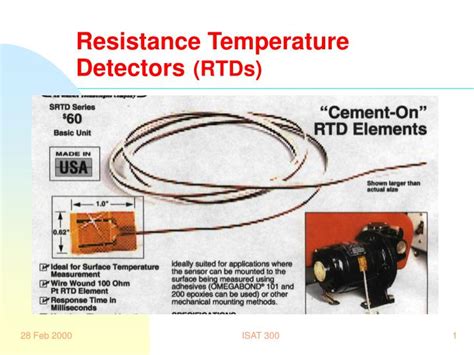 Ppt Resistance Temperature Detectors Rtds Powerpoint Presentation Free Download Id 3364946