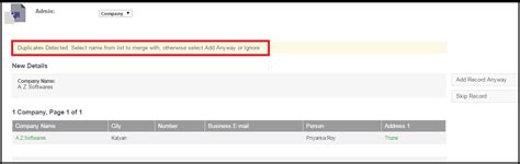 Data Upload Using Deduplication Part 2 Sage Crm Tips Tricks And