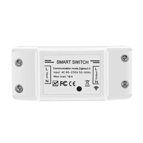 A Universal Relay Switch ZIGBEE On Off Switch For Light And Fan Compatible With Alexas