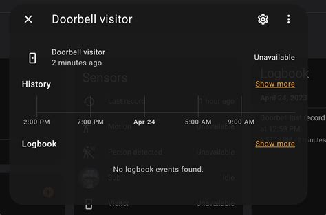 reolink visitor sensor not working third party integrations home