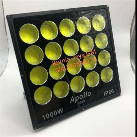 Promo Apollo Kap Lampu Sorot Led Cob Watt Flood Light Apollo Cob W Diskon Di
