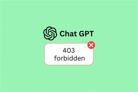 Fix Chat Gpt 403 Forbidden Error Techcult