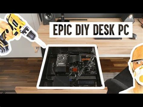 How To Make A Desk PC For Adults DIY Desk PC YouTube Diy Desk Diy Pc Desk Pc Desk
