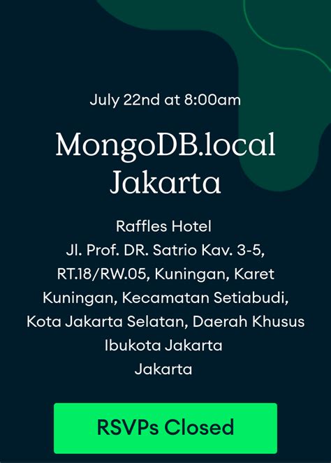 Mongodblocal Jakarta