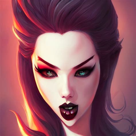 Sexy Vampire Drawing