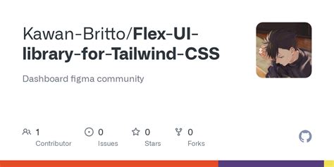 github kawan britto flex ui library for tailwind css dashboard figma