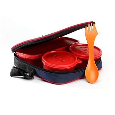 Buy Java Square Lunch Box Red Online At Best Price Of Rs 500 Bigbasket