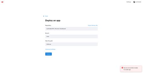 On Deploy Request Failed With Status Code 400 Community Cloud
