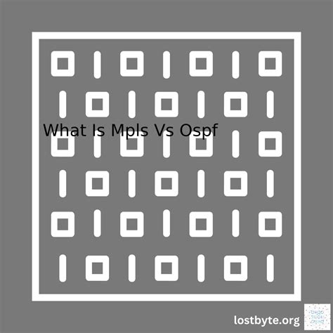 What Is Mpls Vs Ospf Lost Byte