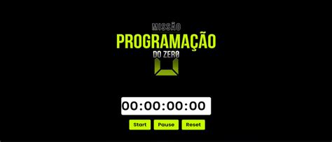 github lillybutterfly miss oprogramadorcronometro cronometro feito