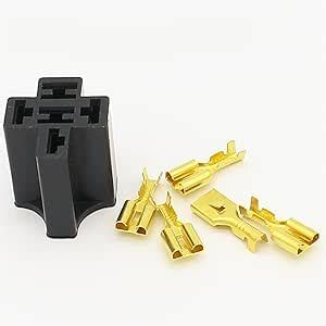 Amazon Com AJIDUO Auto Relay Socket With Terminals Industrial