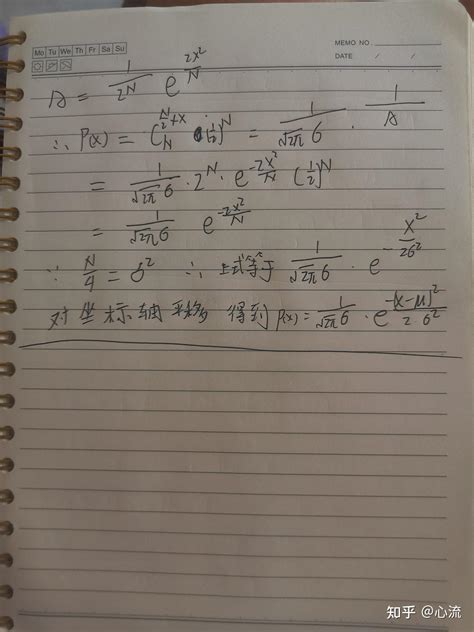 正态分布解析式推导 知乎