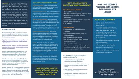 Cloud Based Document Management System Software Edomasy For