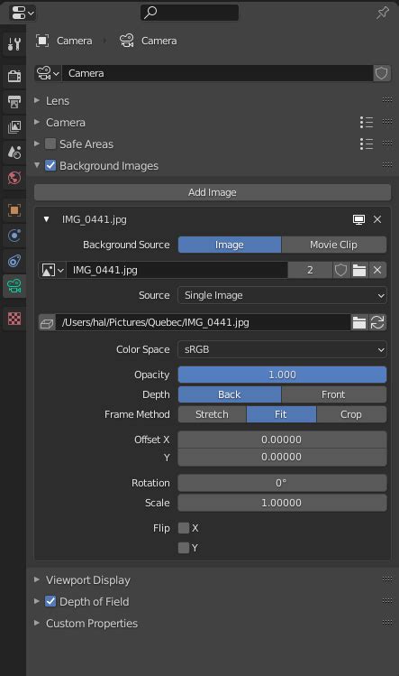 Rendering A Camera Background Image As Simply As Possible Lighting