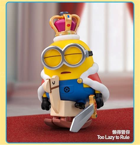 Popmart Minion Lazy Every Day Series ฟิกเกอร์กล่องตาบอด Shopee Thailand