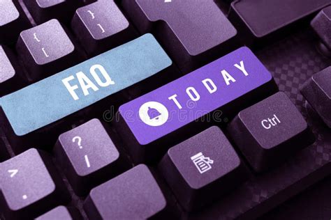 Writing Displaying Text Faq Word Written On Describes Activities