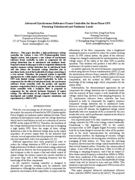 pdf advanced synchronous reference frame controller dokumen tips