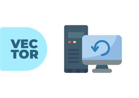 Data Backup Desktop Computer Graphic By Robot Creative · Creative Fabrica