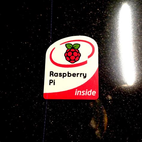 Raspberry Pi Inside Vinyl Sticker Logo Emblem Badge 19x24mm 800 Etsy