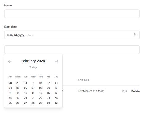 Creating A Date Range Picker With Phoenix Liveview Dev Community