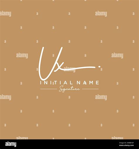 Ux Signature Logo Template Vector Stock Vector Image And Art Alamy