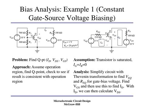 Ppt Bias Analysis In Microelectronic Circuit Design Powerpoint Presentation Id9238544