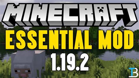 How To Download And Install The Essential Mod In Minecraft 1 19 2 Youtube