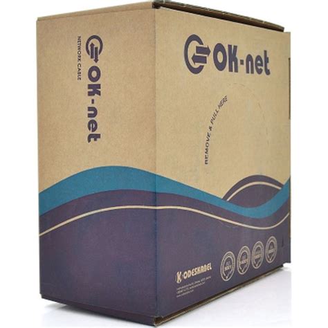 Кабель мережевий Ok Net Utp 100м Cat 5e U Utp Cat 5Е Sl КПВ ВП 100 4 2 0 48 100 купити