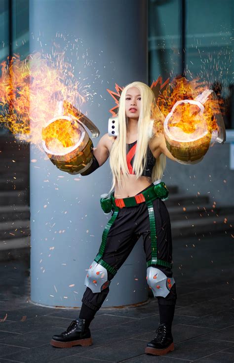 My Fem Bakugou Cosplay This Was The First Heavy Armor Build I Made 💥