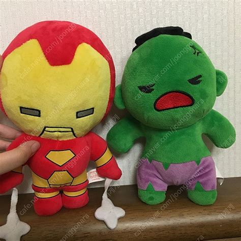 마블 아이언맨 And 헐크 인형 피규어브릭 중고나라