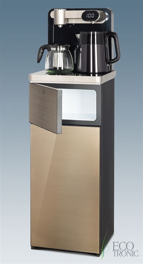 Кулер с чайным столиком Тиабар Ecotronic TB40-LE gold - Кулерпро
