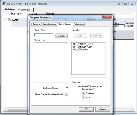 Peoplesoft Parallel Processing Using Temporary Record With Application
