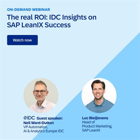 Sapleanix Enterprisearchitecture Digitaltransformation Idc Sap Leanix