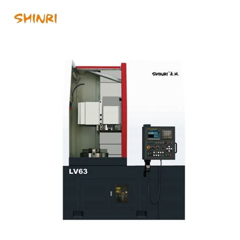 lv series vertical cnc lathe turning center fixed column type double