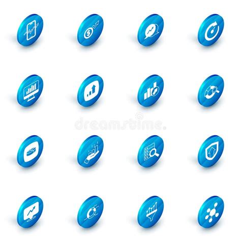 Set Financial Growth Dollar Digital Speed Meter Monitor With Graph